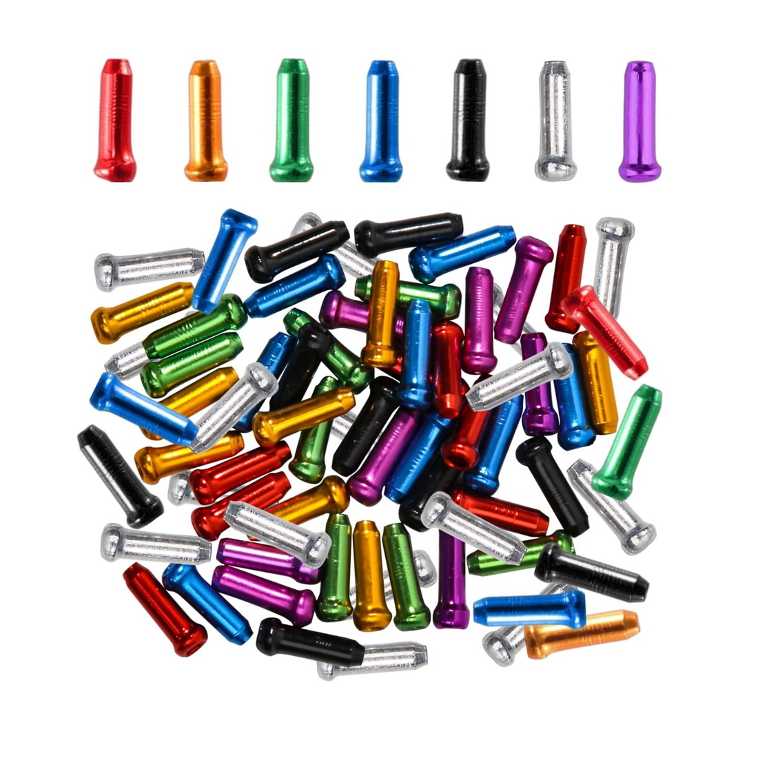 Coloured Cable Crimp Ferrule – CrankTech Cycles